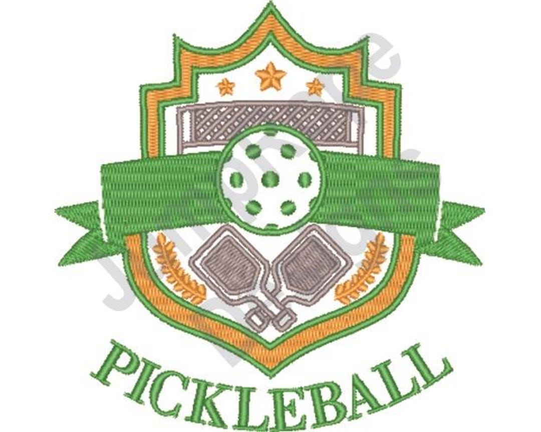 Pickleball - Machine Embroidery Design - Etsy