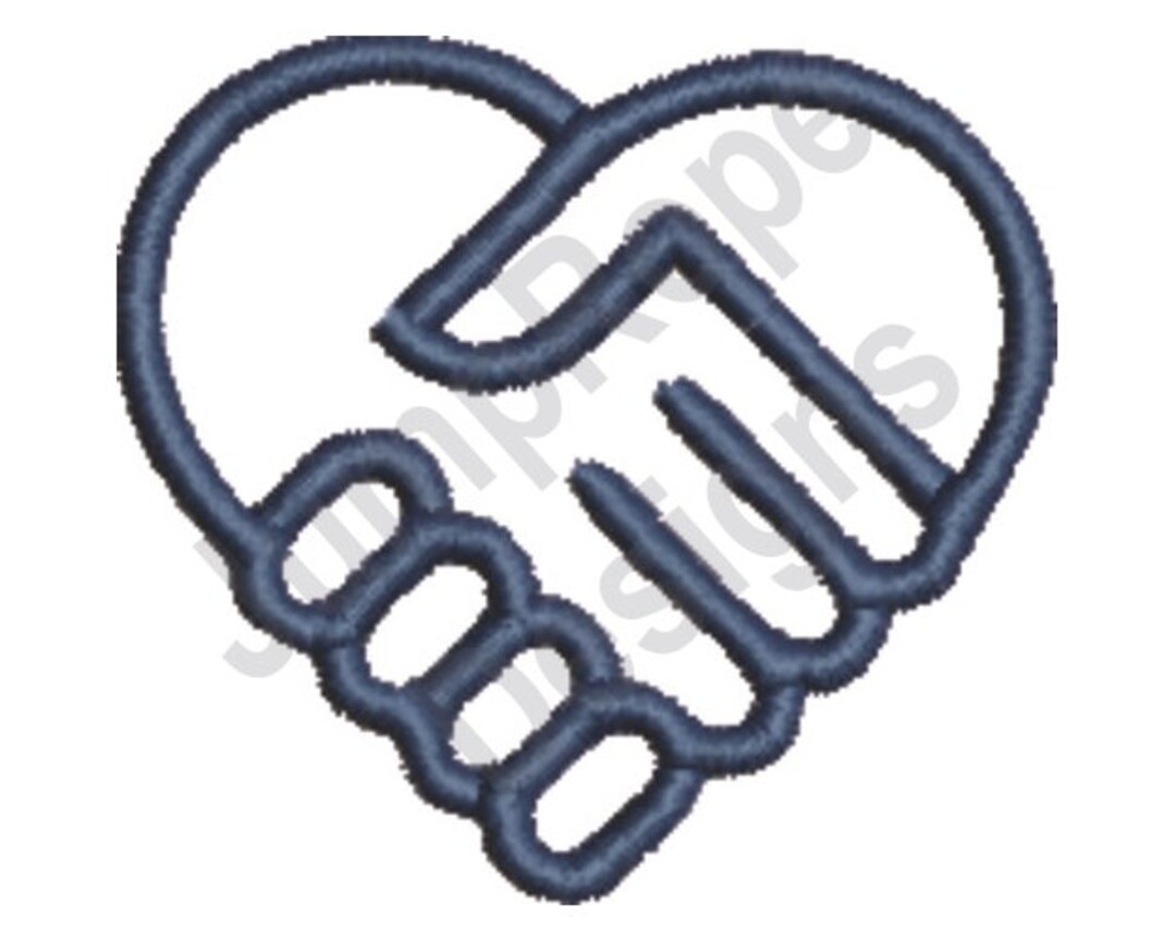 Friendship - Machine Embroidery Design - Etsy