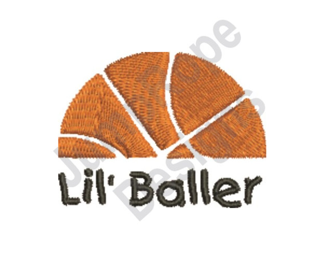 Basketball Baller Machine Embroidery Design - Etsy