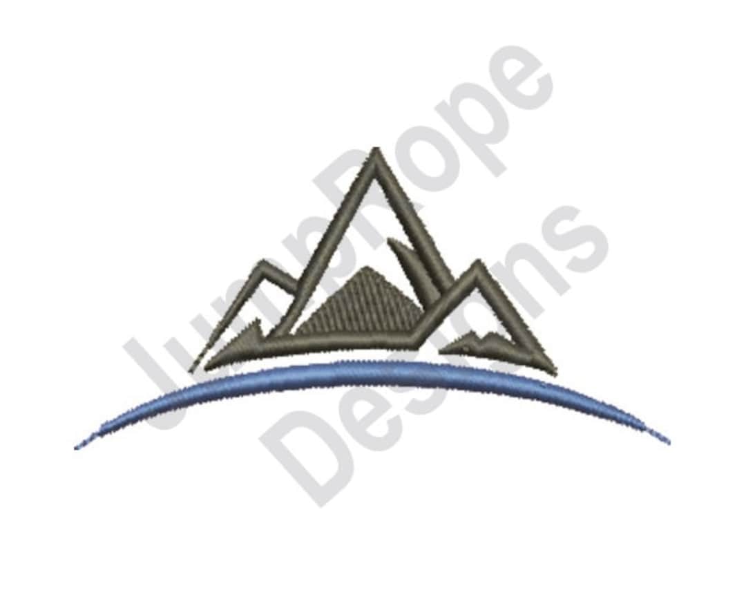 Mountains - Machine Embroidery Design - Etsy