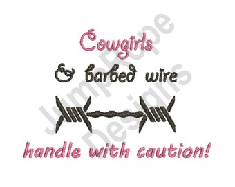 Barbed Wire Machine Embroidery Design - Etsy