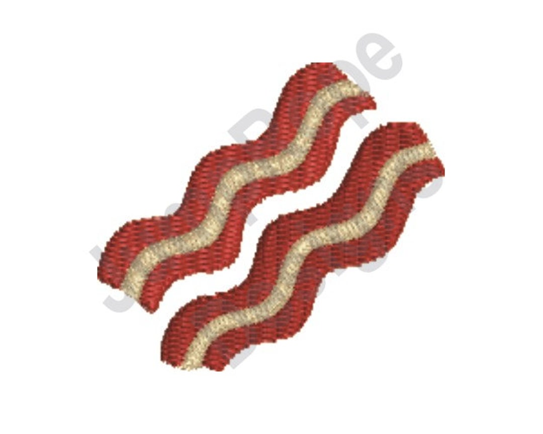 Bacon - Machine Embroidery Design - Etsy