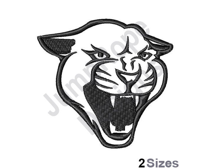 Panther Head Outline