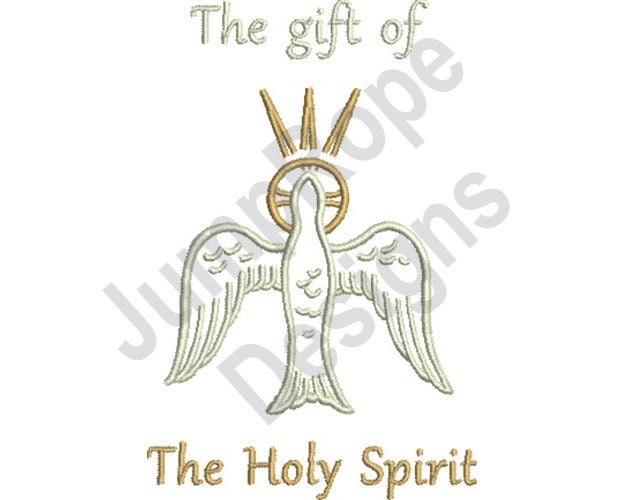 Holy Spirit Gift Machine Embroidery Design - Etsy