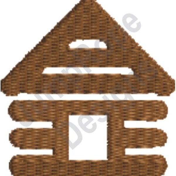 Cabin Embroidery - Etsy