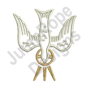 Holy Spirit Dove Machine Embroidery Design - Etsy