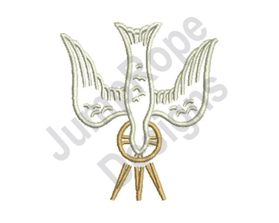 Holy Spirit Machine Embroidery Design | Etsy