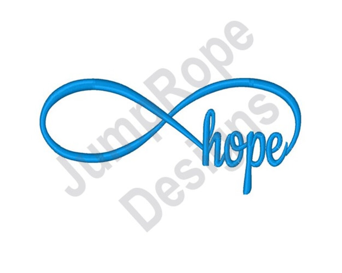 Infinite Hope Machine Embroidery Design | Etsy