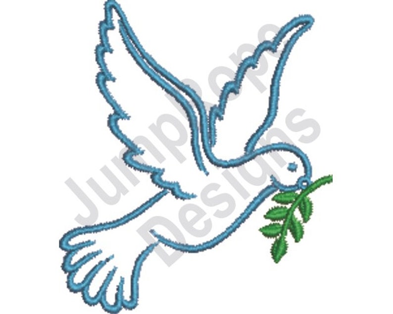 Holy Spirit - Machine Embroidery Design - Etsy