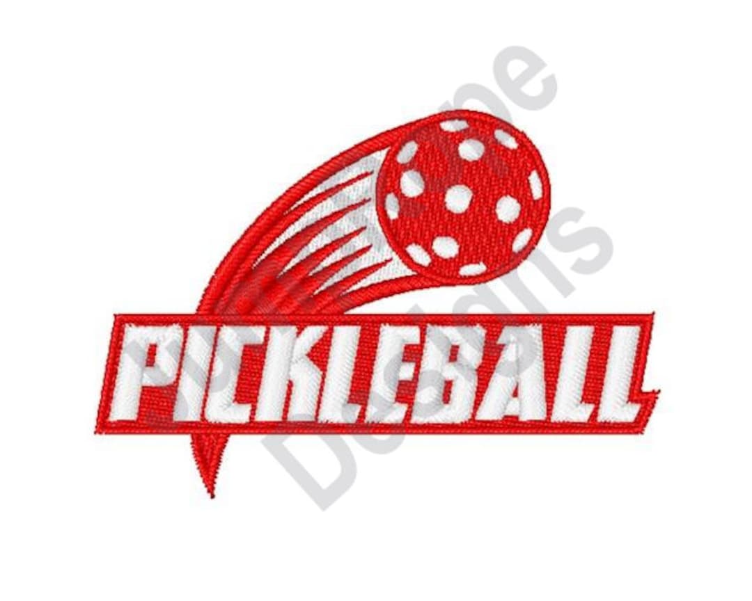 Pickleball - Machine Embroidery Design - Etsy