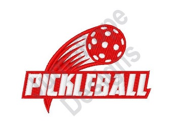 Pickleball Machine Embroidery Design, Embroidery Designs, Machine ...
