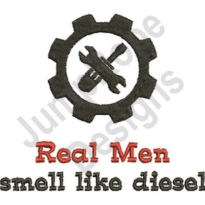 Real Men - Machine Embroidery Design - Etsy