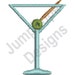 Martini - Machine Embroidery Design - Etsy