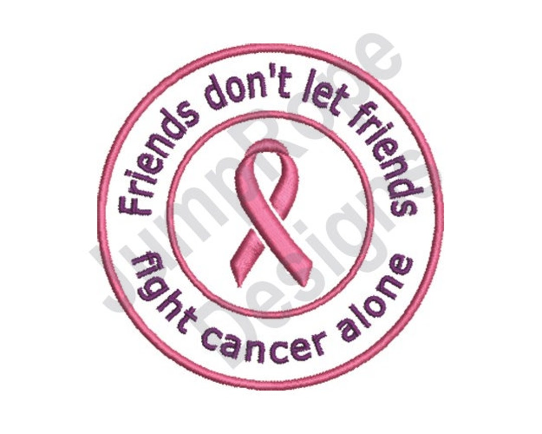 Fight Cancer - Machine Embroidery Design - Etsy