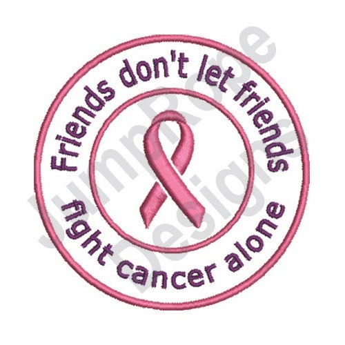 Cancer Awareness Ribbon Embroidery Design. Cancer Ribbon | Etsy