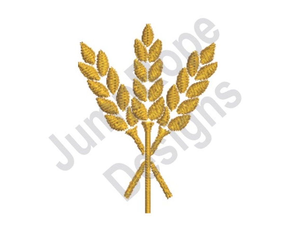 Wheat - Machine Embroidery Design - Etsy