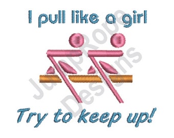 Rowing Embroidery Machine Design - Etsy