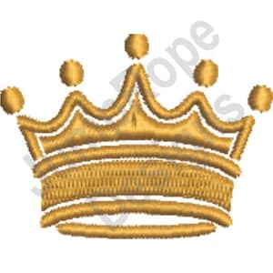 Royal Crown - Machine Embroidery Design - Etsy