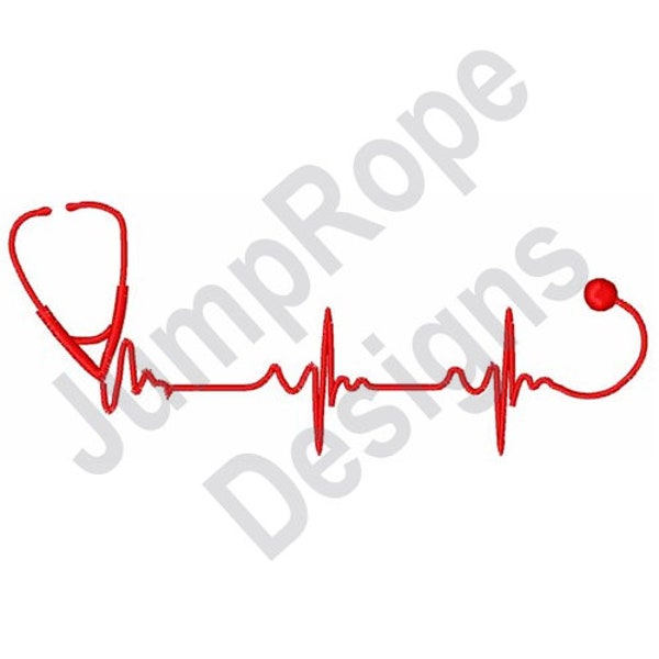 Stethoscope Embroidery Design - Etsy