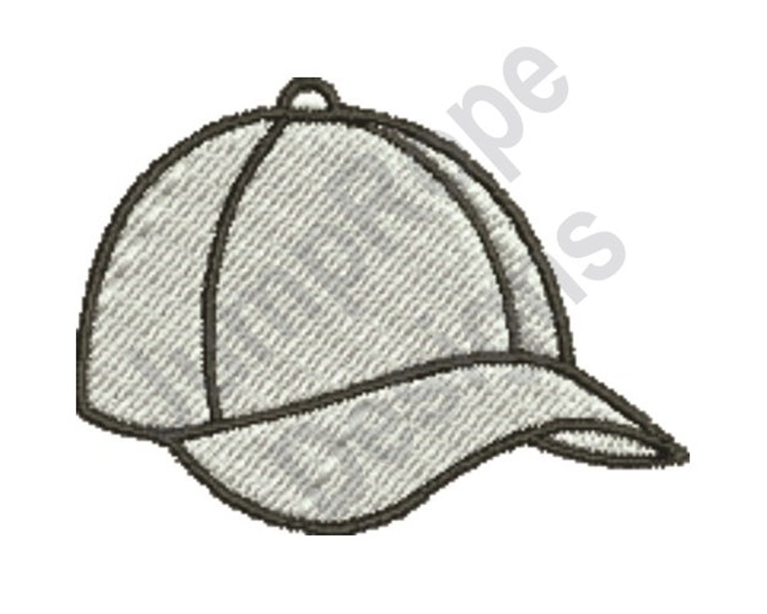 Baseball Cap - Machine Embroidery Design - Etsy