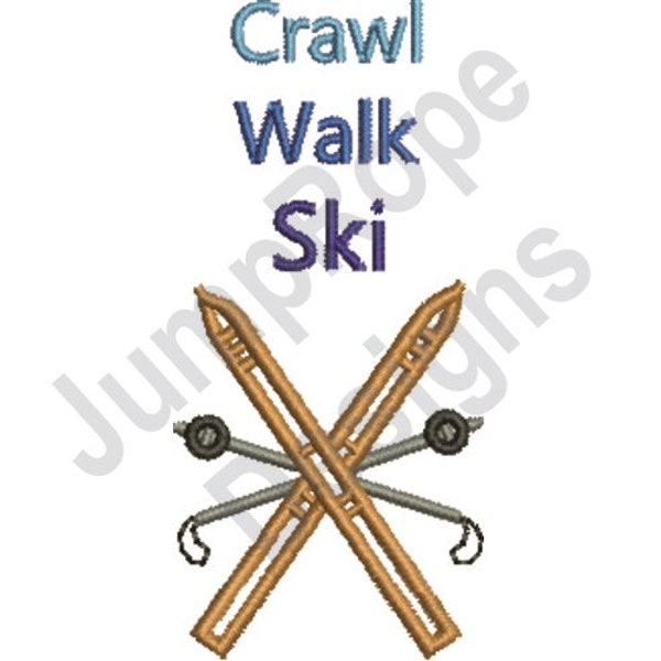 Ski Embroidery - Etsy