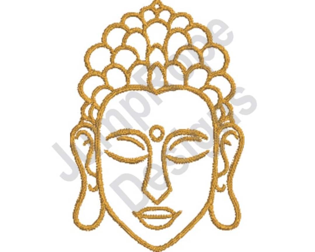 Buddha - Machine Embroidery Design - Etsy