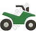 Atv - Machine Embroidery Design - Etsy