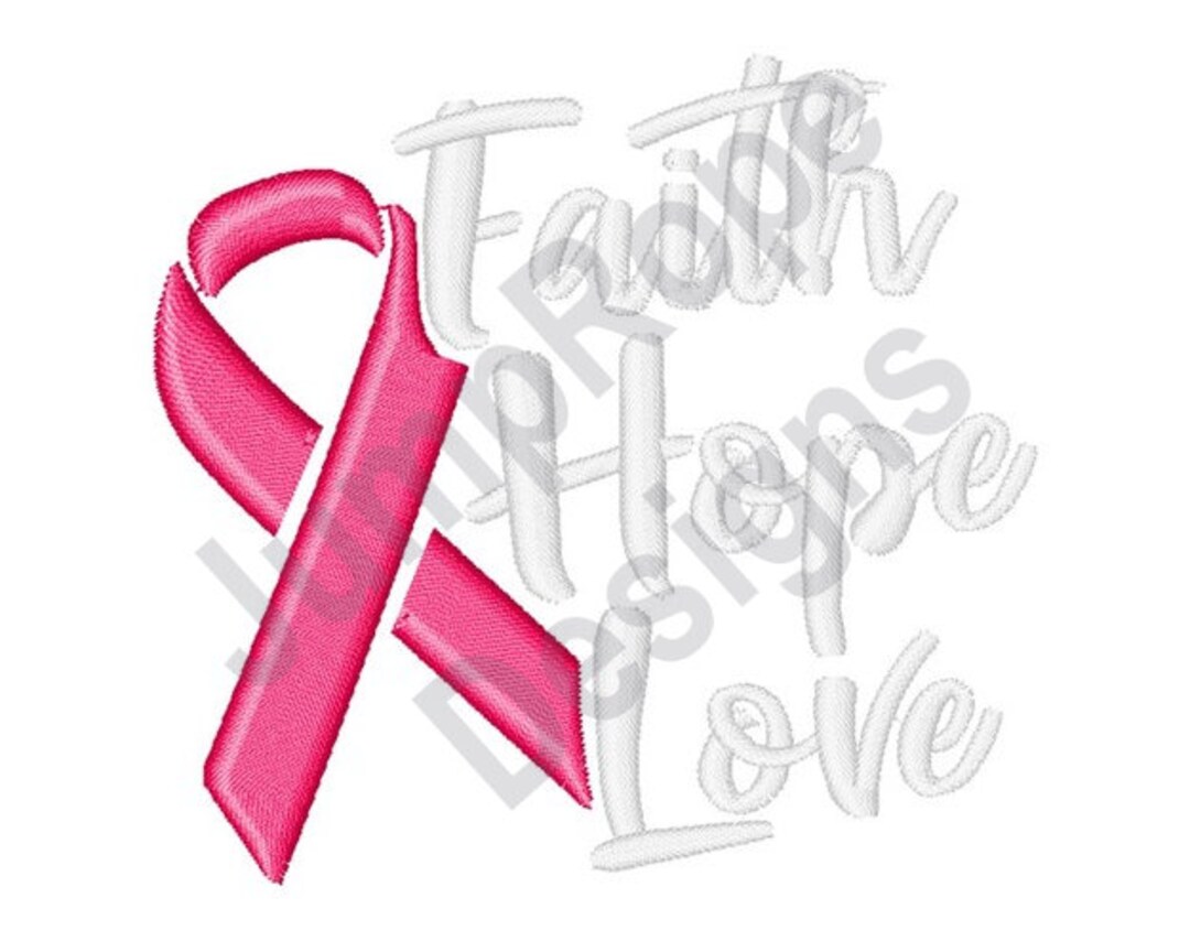 Faith Hope Love - Machine Embroidery Design - Etsy