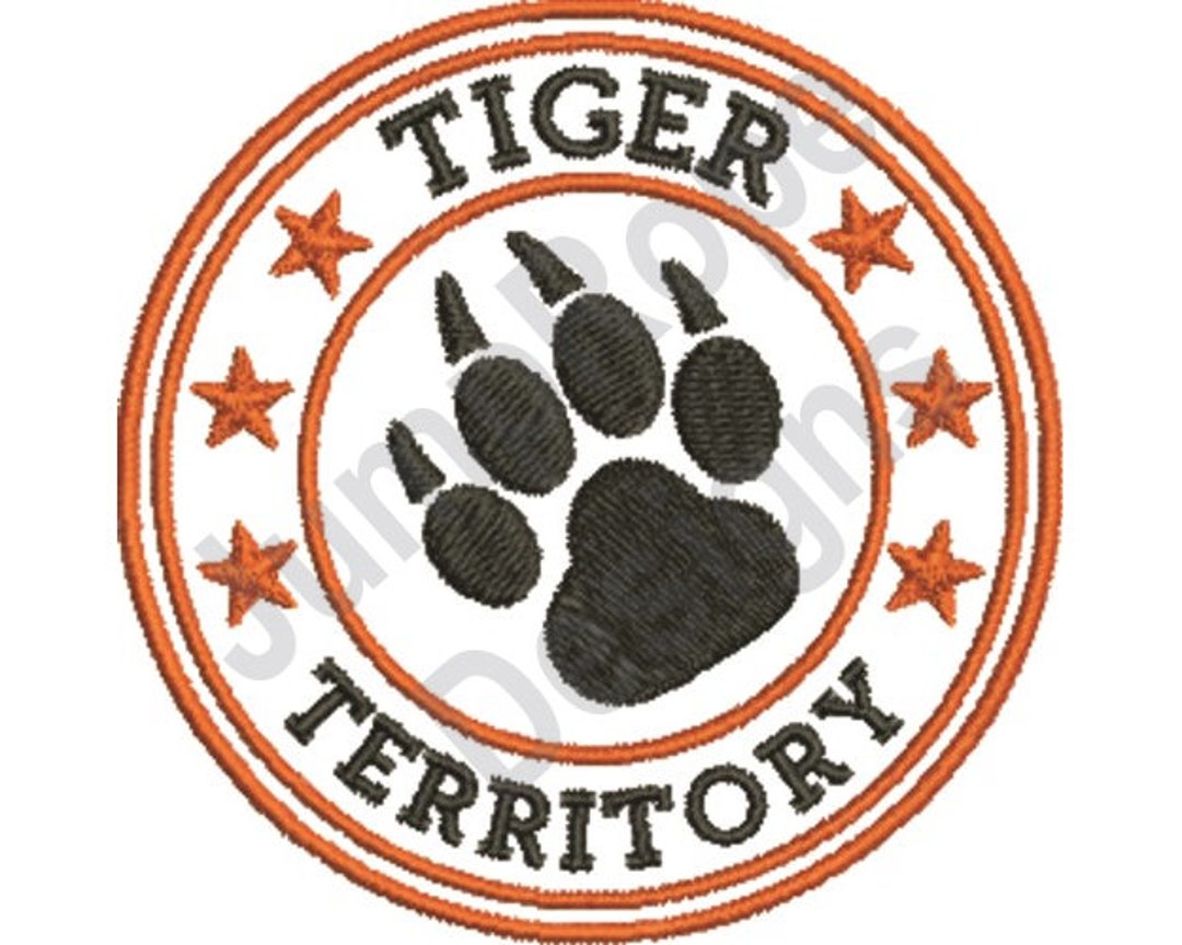 Tiger Seal - Machine Embroidery Design - Etsy