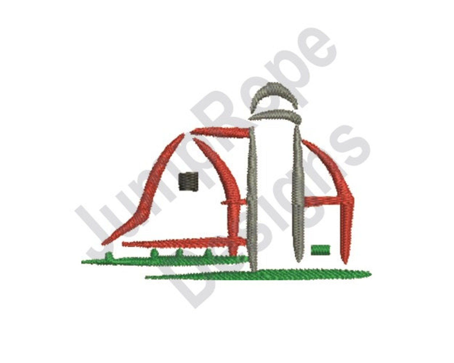 Barn Outline Machine Embroidery Design | Etsy