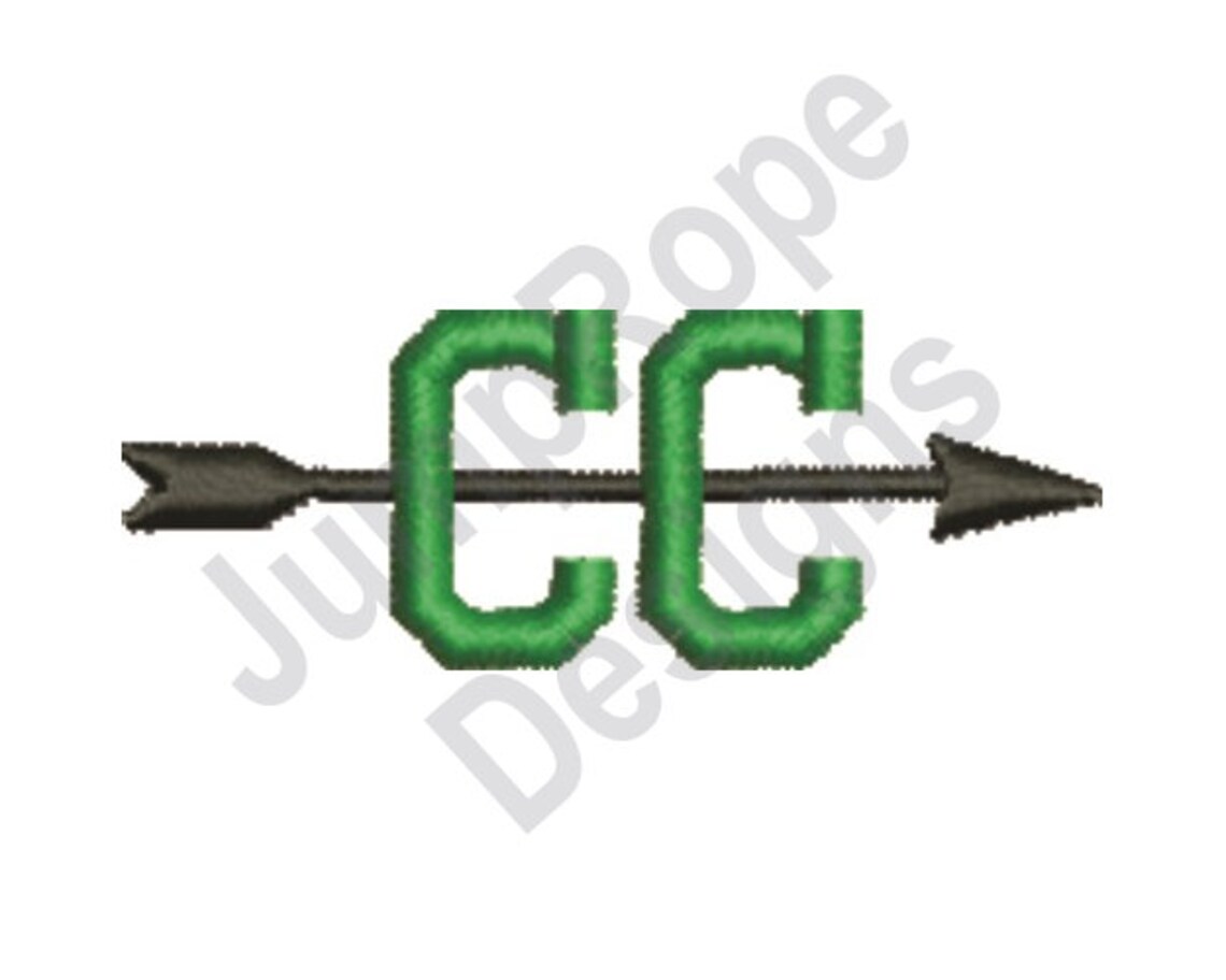 Cross Country Machine Embroidery Design | Etsy