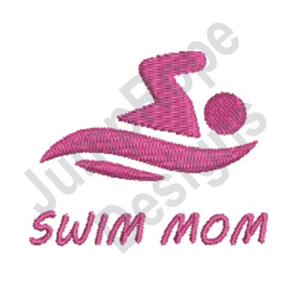 Swim Embroidery - Etsy