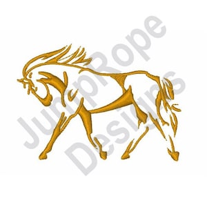Walking Horse - Machine Embroidery Design - Etsy