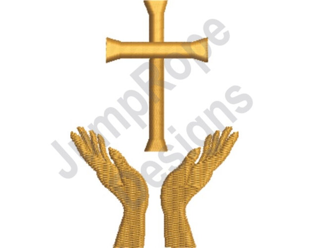 Crucifix - Machine Embroidery Design - Etsy