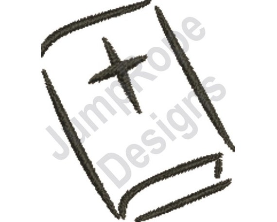 Bible Machine Embroidery Design - Etsy