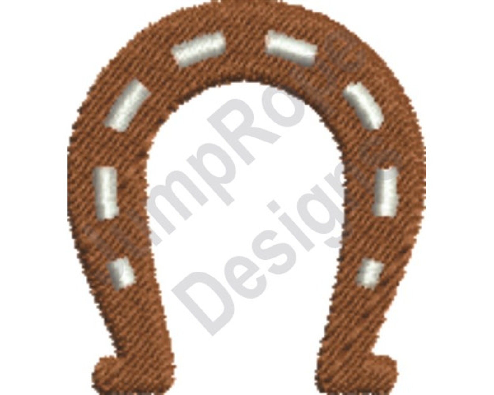 Horseshoe - Machine Embroidery Design - Etsy