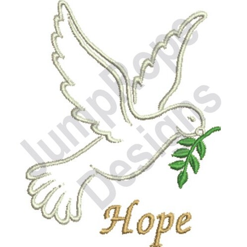 Holy Spirit Dove Machine Embroidery Design - Etsy