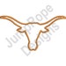 Longhorn - Machine Embroidery Design - Etsy