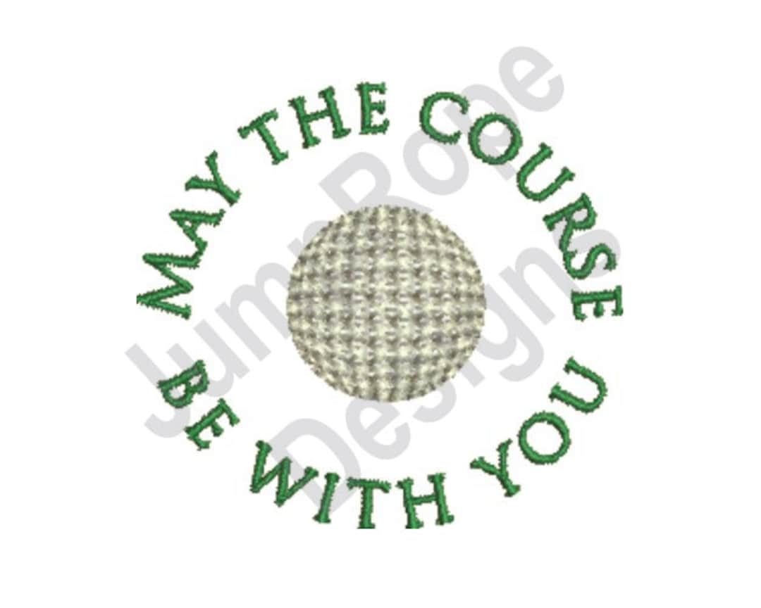 Golf Ball Course - Machine Embroidery Design - Etsy