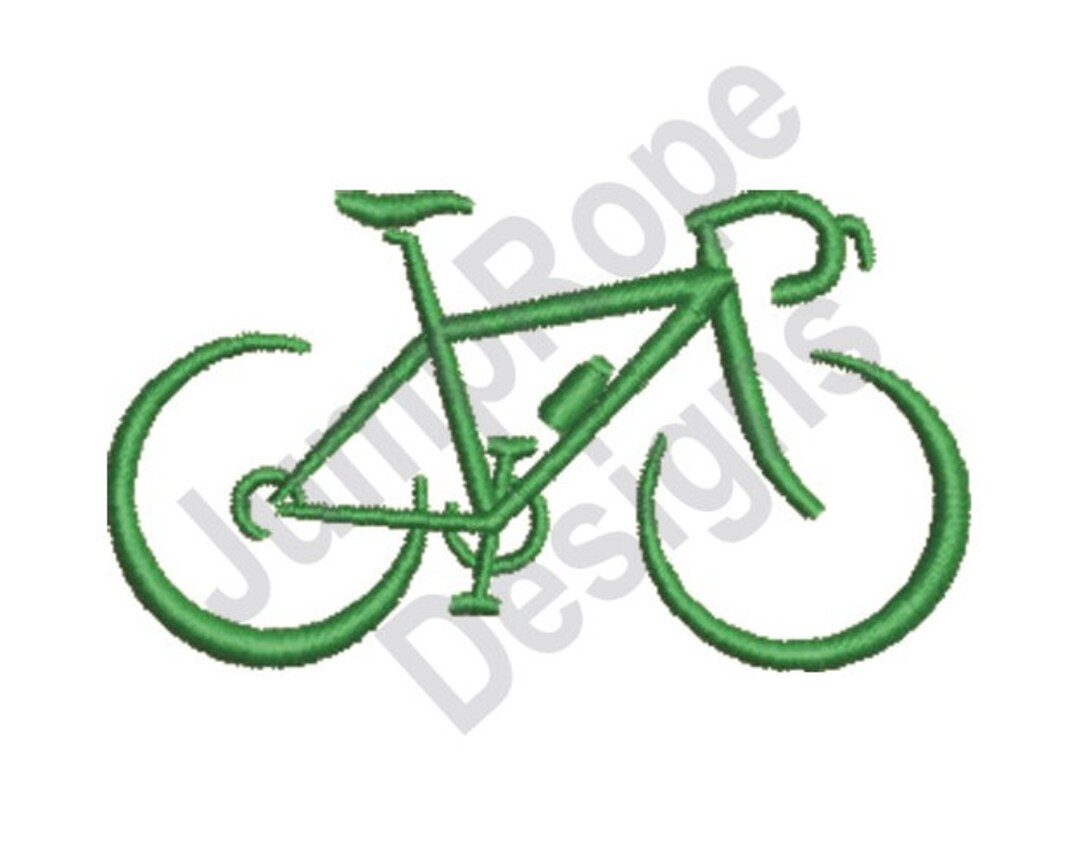 Bicycle - Machine Embroidery Design - Etsy