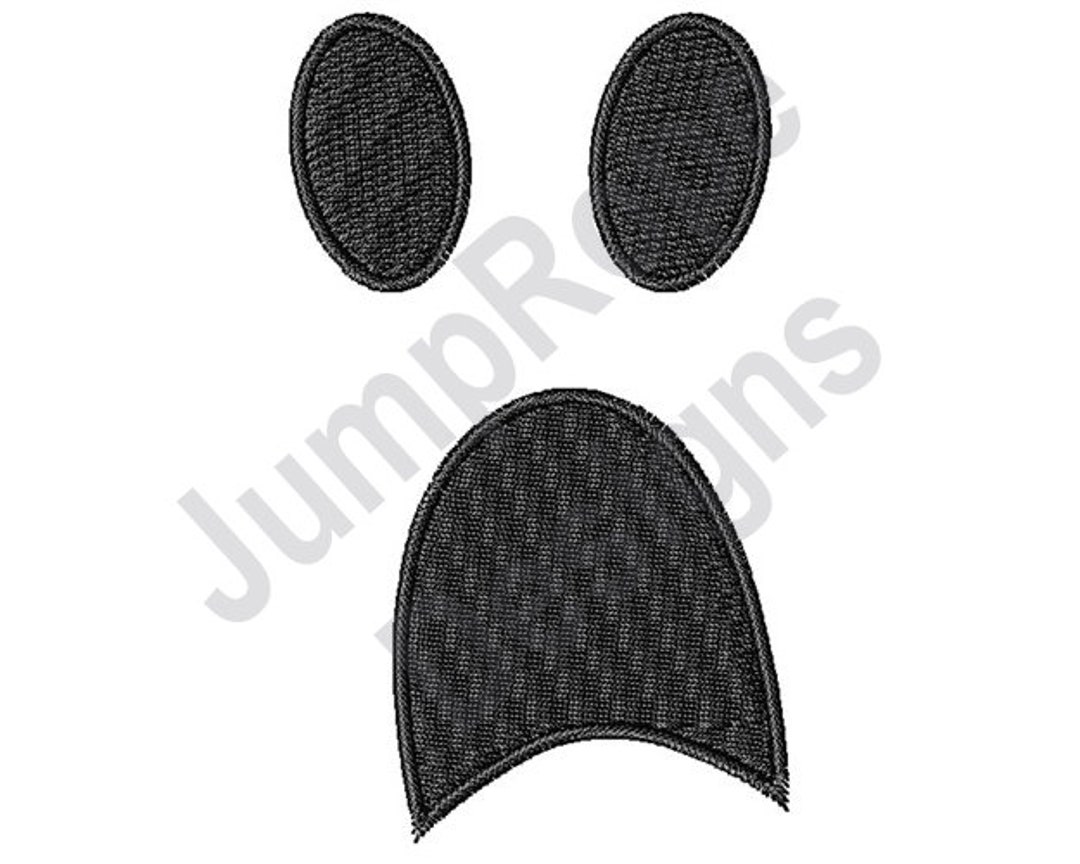 Halloween Ghost Face - Machine Embroidery Design - Etsy