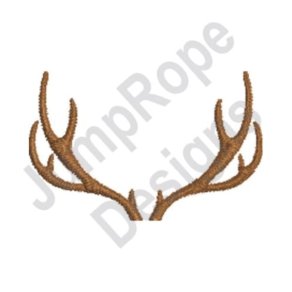 Antlers Embroidery - Etsy