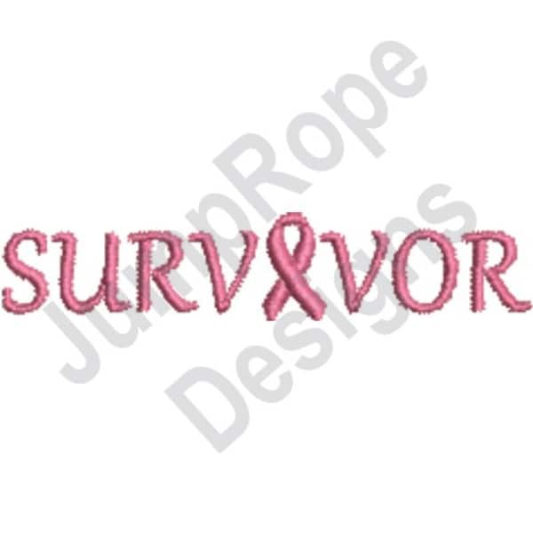 Survivor Embroidery - Etsy