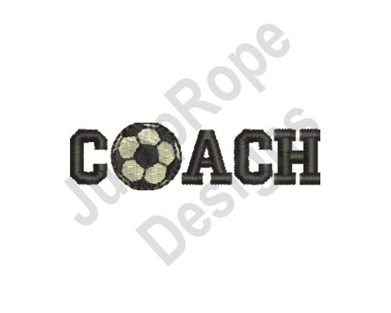 Soccer Coach Machine Embroidery Design | Etsy