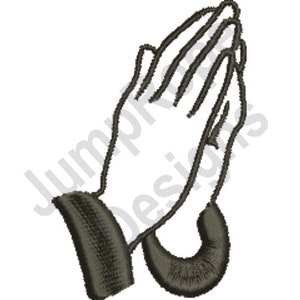 Praying Hands - Machine Embroidery Design - Etsy