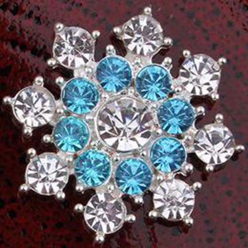 25MM Clear Alloy Crystal Flatback Buttons for Baby Girls Hair - Etsy