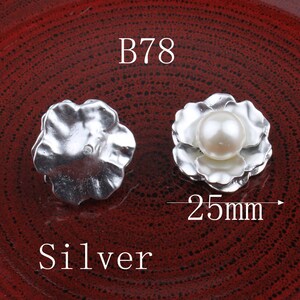 Vintage Crown/round/flower Metal Rhinestone Buttons Bling Flatback ...