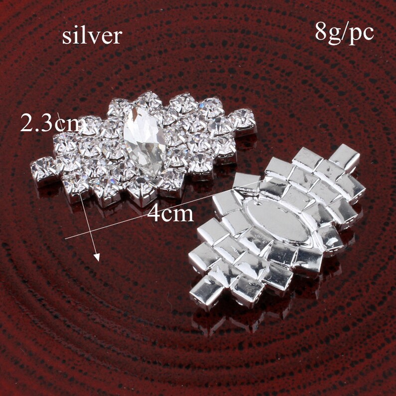 Hot Fix Metal Pearl Buttons for Girls Hair Accessories Alloy - Etsy