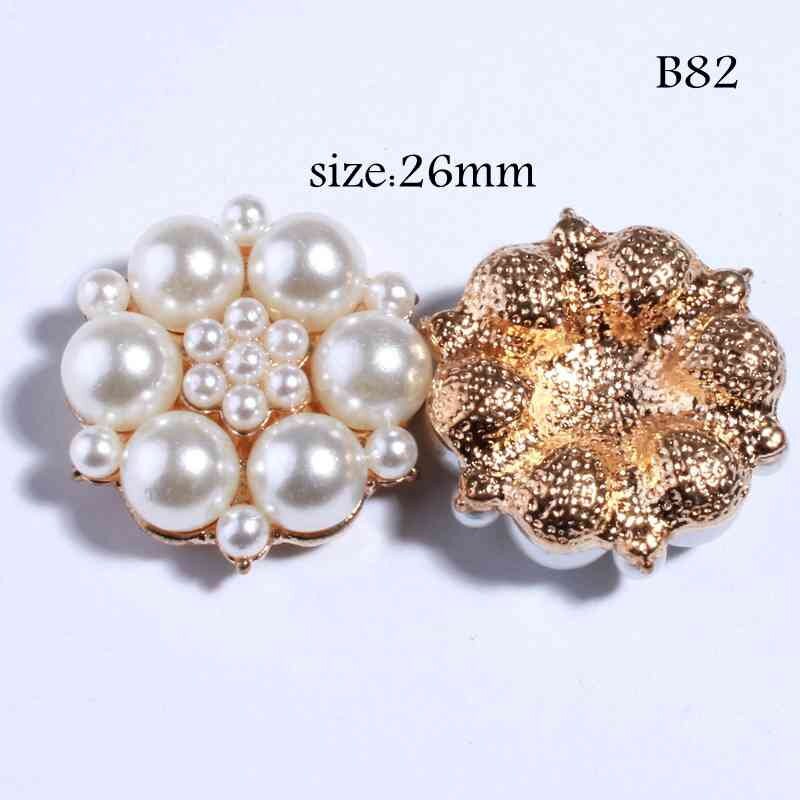 Bling Fashion Metal Alloy Rhinestone Buttons for Flower - Etsy
