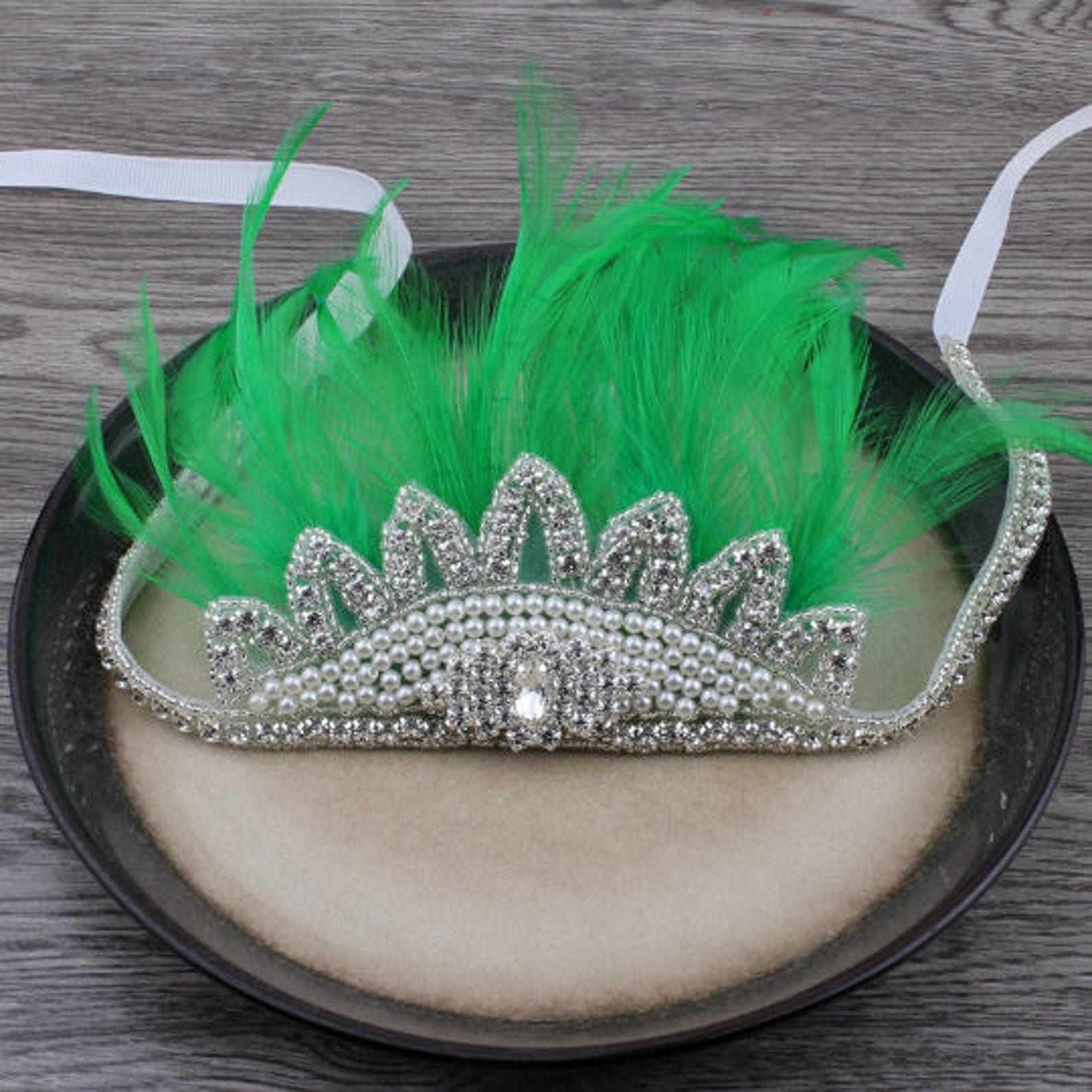 20colors Fashion Princess Flower Tiaras Headwear Ruffle Your - Etsy